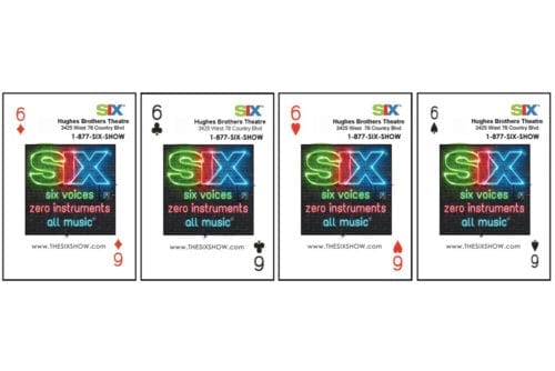 SIX Playing Cards - The SIX Show